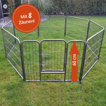 Kovový koterec, výbeh, klietka, ohrada pre psy, králiky a iné zvieratá ...
